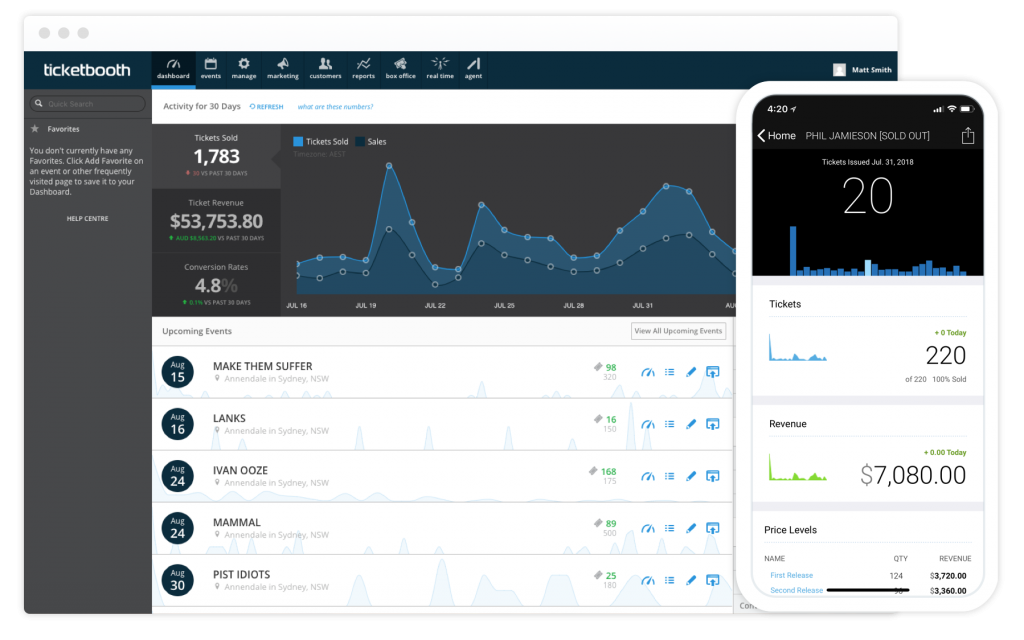 Simple Online Ticket Sales - Australia's Best Ticketing System