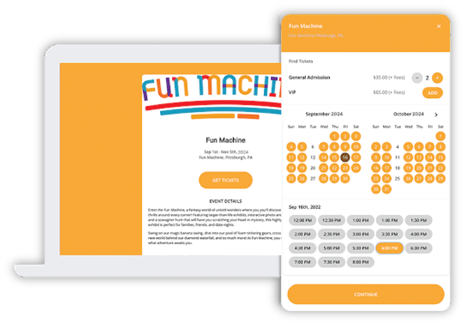 Ticketing System Features - Ticketbooth