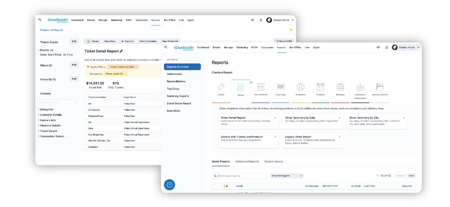 Ticketing System Features - Ticketbooth