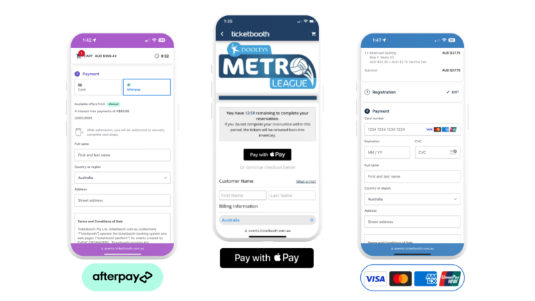 Simple Online Ticket Sales - Australia's Best Ticketing System